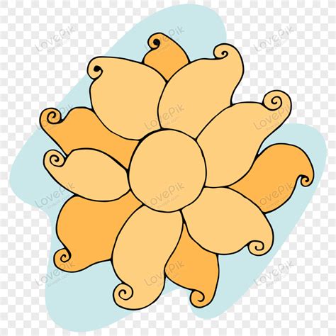 귀여운 꽃 태양 그림