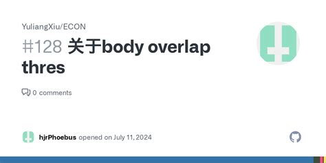 Body Overlap Thres Issue Yuliangxiu Econ Github