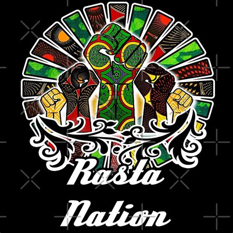 Rasta Nation By Artbyomega Redbubble