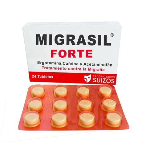 Migrasil Forte X 24 Tabletas Siman El Salvador