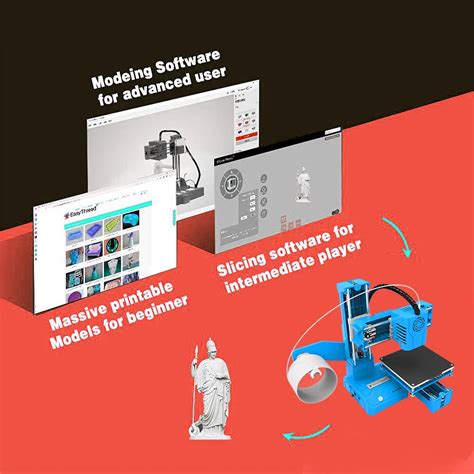 Tishric K9 3d Printer Easy Threed Self Developed Modeling 3d Printer