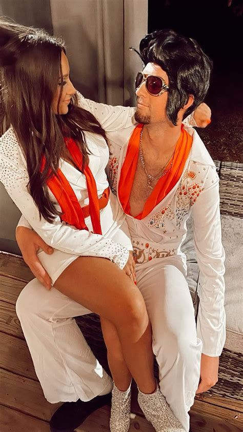 Elvis Presley And Priscilla Presley Costume Elvis Presley Halloween