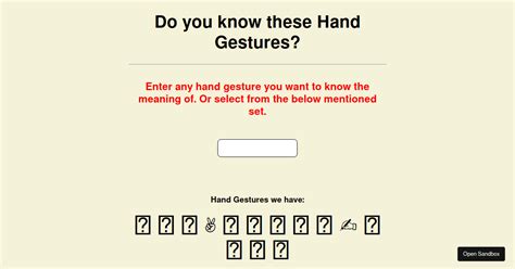 Emoji Interpreter Codesandbox