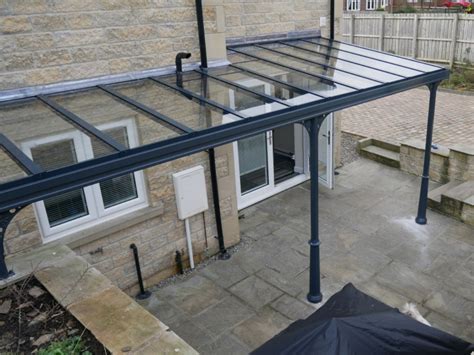 Glass Veranda Installed In Leyburn North Yorkshire By Ngt Products Ltd