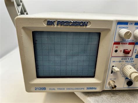 Bk Precision 2120b Dual Trace Oscilloscope 30mhz Ham Radio Estate Planning
