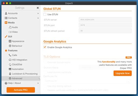 setting up zoiper with your dial 9 extension help and support dial 9
