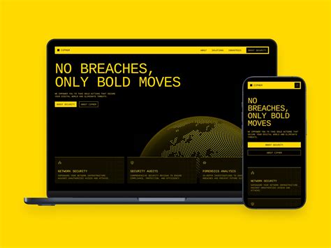 Cipher Responsive Business Website Template By Nutsdev — Framer Marketplace