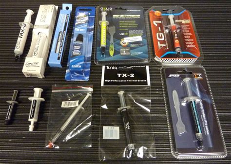 Thermal Paste Roundup Puget Systems