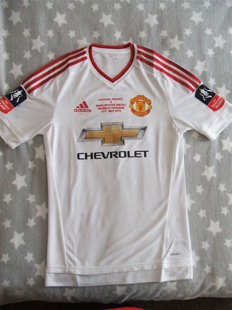 Manchester United Visitante Camiseta de Fútbol 2015 2016 Sponsored