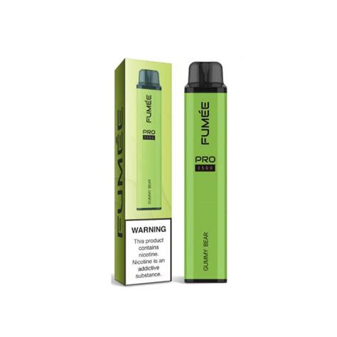 Fumee Pro 3500 Disposable Vape Gummy Bear Vape Bar Outlet
