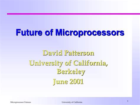 Ppt Future Of Microprocessors Powerpoint Presentation Free Download