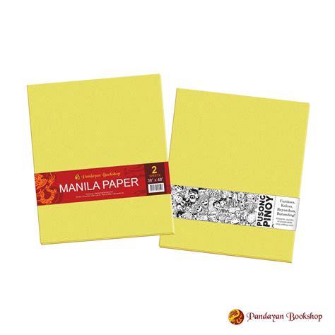 Pandayan Manila Paper 2 Sheets 36 X 48 Shopee Philippines