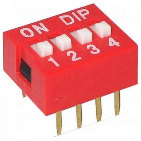 Current Rating 10a Voltage Rating 100~220v 4 Way Dip Switch At ₹ 12 Unit In Bengaluru