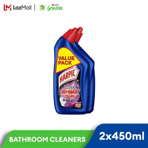 Harpic Power Plus Lavender 450ml X 2 Disinfectant Toilet Cleaner Lazada