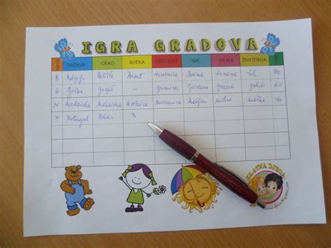 Zlatna Djeca Igrajmo Se Gradova