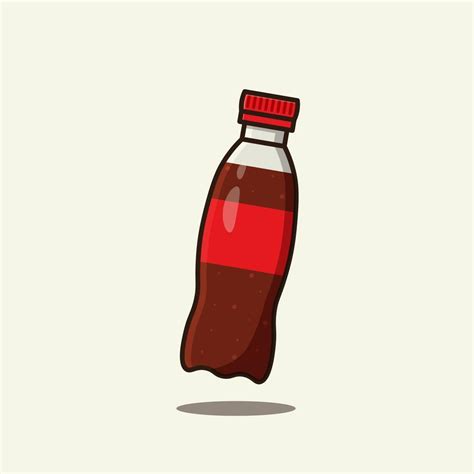 Soda Bottle Vector Flat Design Illustration 7934062 Vector Art At Vecteezy