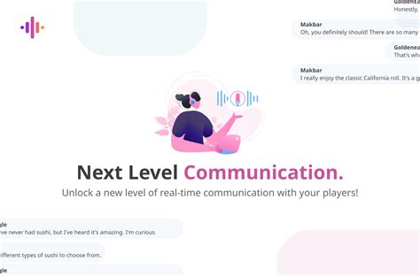 Webgl Voice And Text Chat