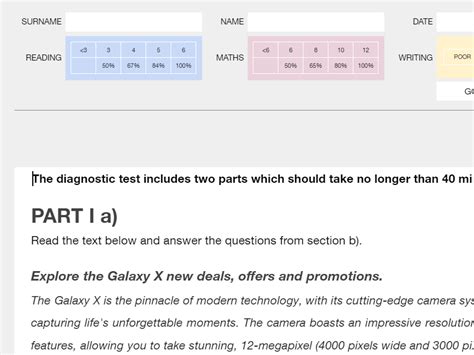 Entry Assessments For Gcse Resit Courses Diagnostic Maths And English Questions Teaching