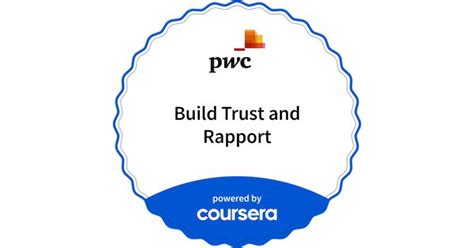 Suman Ghosh On Linkedin Build Trust And Rapport Was Issued By Coursera