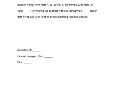 Free Resignation Letter Template Microsoft Word Download Examples Free