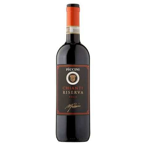 Piccini Chianti Riserva 75cl - £7.25 - Compare Prices