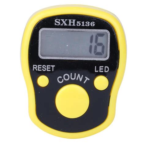 Plastic Stitch Marker Finger Ring Counter Led Nigh Grandado