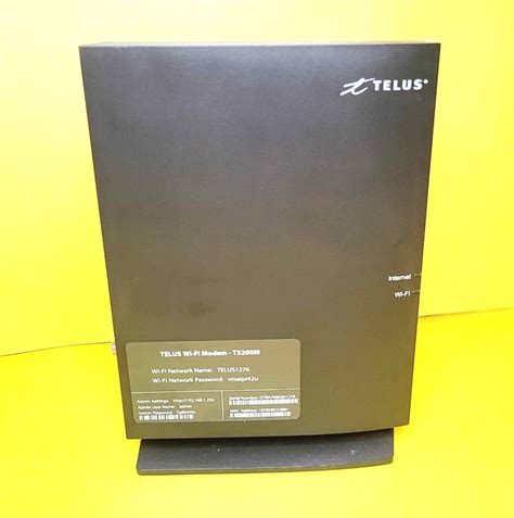 Telus T3200m Wireless Gateway Modem Router And 30 Similar Items Telus T3200m Wireless Gateway Modem Router And 30 Similar Items