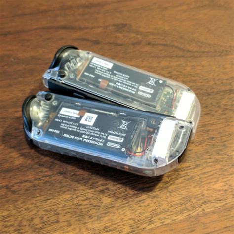 Nintendo Switch Joy Con L And R Clear Case With Sfc Super Famicom