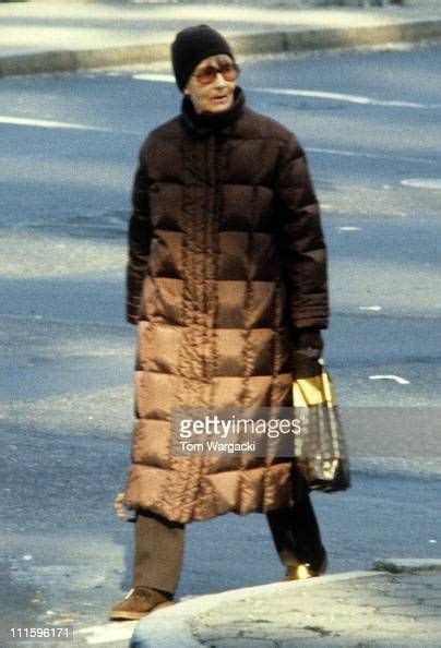Greta Garbo During Greta Garbo Sighting April 15 1983 At United