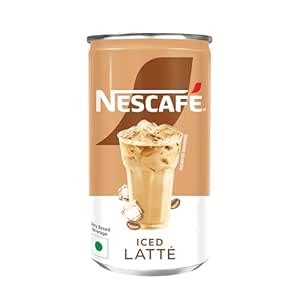 Nescafe café style cold coffee, Iced Latte, 170ml : Amazon.in: Grocery ...