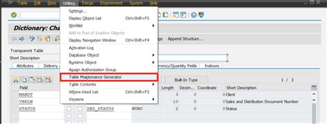 How To Adding Maintenance View Custom Fields And C Sap Community