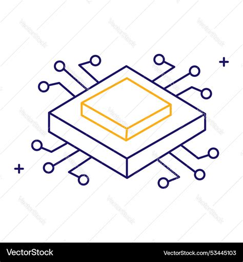 Hardware And Cpu Performance Icon Design Vector Image