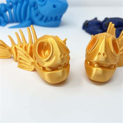 Skeleton Fish Subtle Sorcery 3d