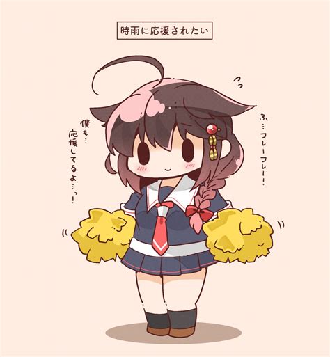Shigure Kantai Collection Drawn By Bloom2425 Danbooru