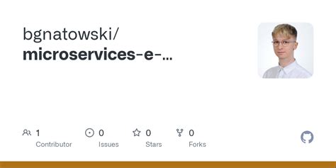 Github Bgnatowskimicroservices E Commerce