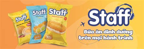 Staff Bánh Mì Sandwich Dinh Dưỡng Tiện Lợi