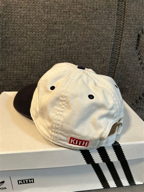 Kith Kith Box Logo Dad Hat Olympics White Adjustable Grailed