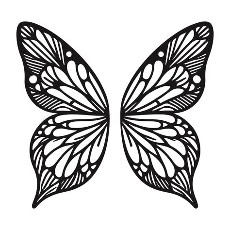 Butterfly Wings Vector Butterfly Wings Openclipart