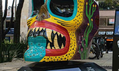 Mexicráneos El Arte Urbano De Cráneos Que Invade A La Cdmx ¡visita La