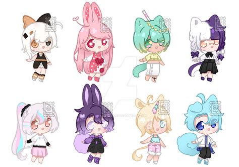 Open 58 Chibi Pack 5 By Aelys Scarlet On Deviantart