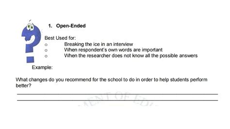 Eapp Types Of Questions Wordingbasic Ppt