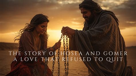 The Story Of Hosea An Gomer Asking Him