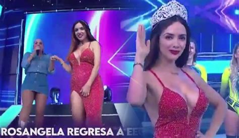 Rosángela Espinoza regresa a Esto es guerra después de 2 años y