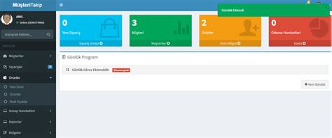 müşteri takip script open source laravel php script Çözüm merkezi