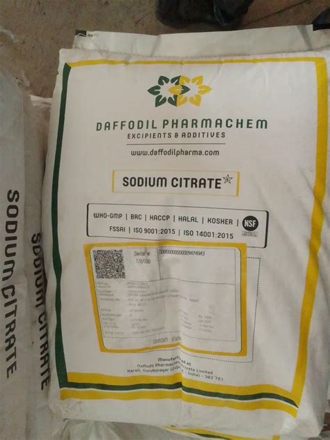 Form Powder Sodium Citrate At ₹ 95kg In Ghaziabad Id 2854144111948