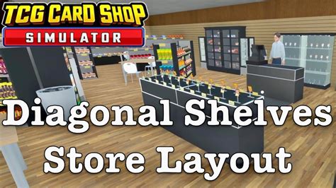 Diagonal Shelves Store Layout Community Store Tour Tcg Card Shop