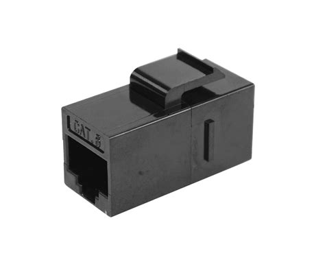 Cat 6 Keystone Coupler Module Insert Black