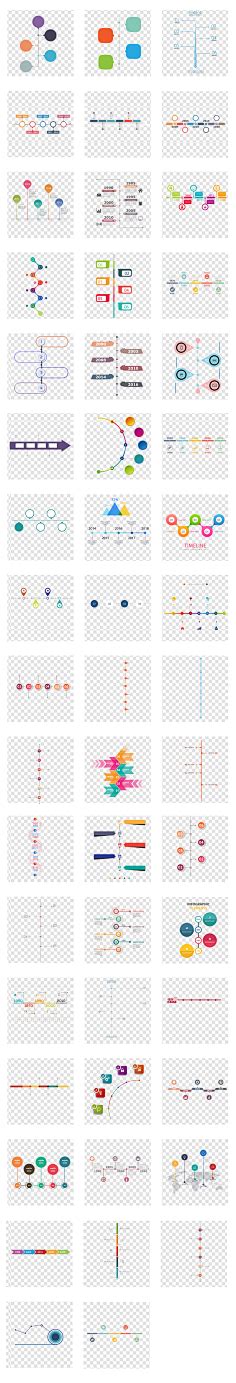 工作 花瓣网 陪你做生活的设计师 时间轴序号企业发展流程图ppt免扣素材
