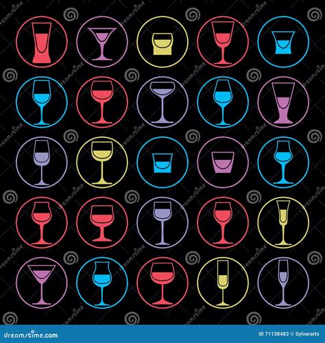 Decorative Drinking Glasses Collection Set Of Celebration Goblets