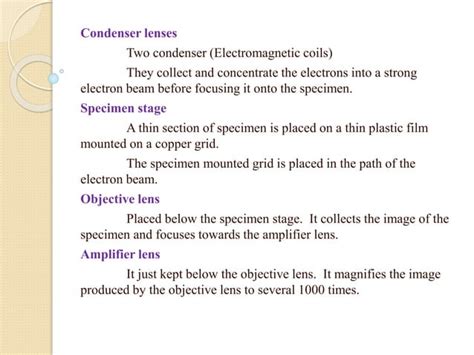 Electron Microscope Ppt Ppt